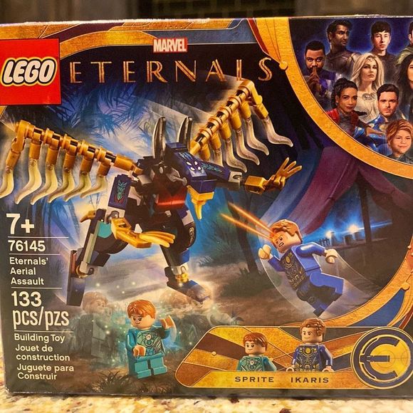 Lego | Toys | Left Lego Marvel Super Heroes The Eternals Aerial Assault ...